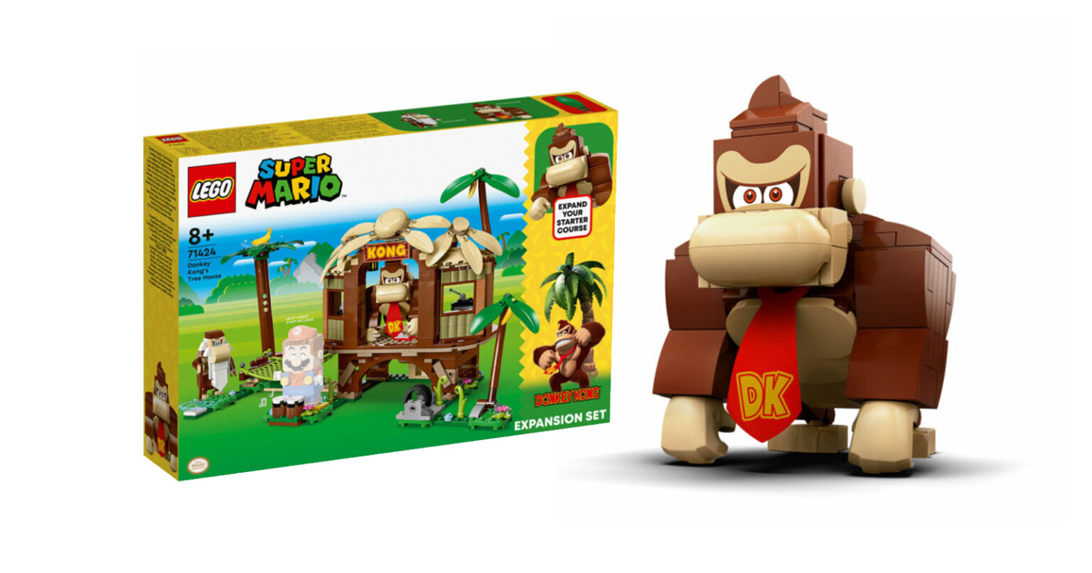 Donkey Kong joins LEGO's Super Mario theme
