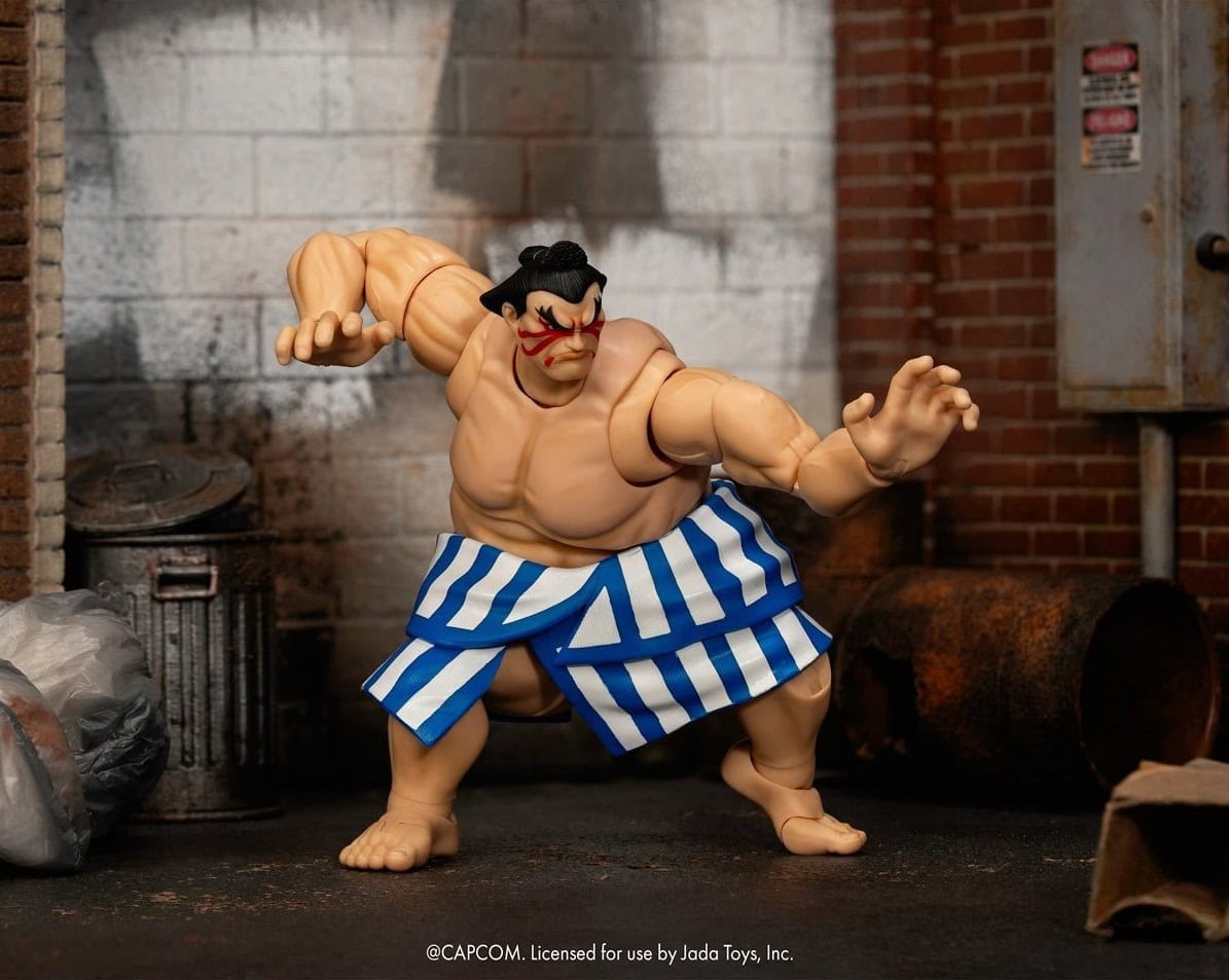 E. Honda joins Jada Toys' Ultra Street Fighter II action figure line