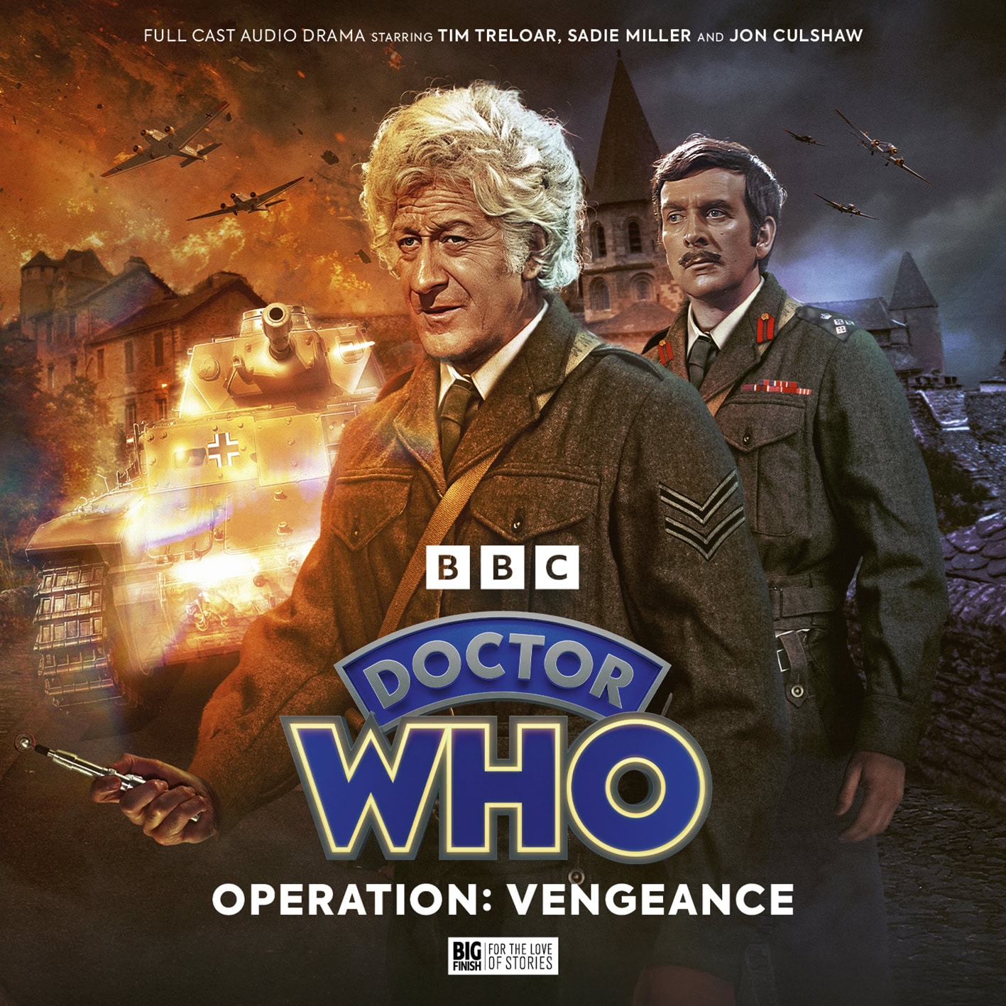 The Third Doctor faces vengeance in new WWII-set Doctor Who adventure