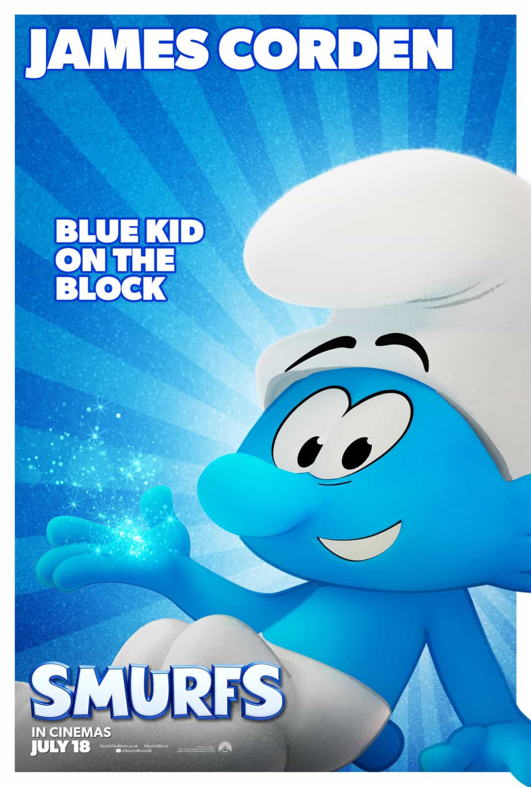 Everything Goes With Blue in new clip and character posters for Smurfs