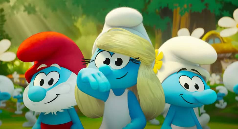 Everything Goes With Blue in new clip and character posters for Smurfs