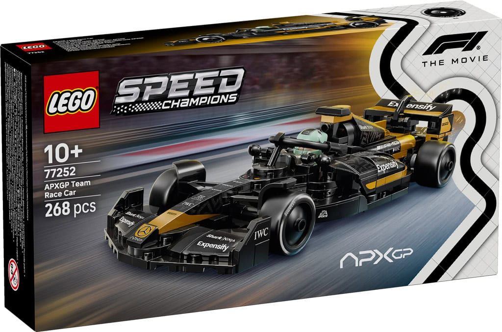 F1: The Movie comes to LEGO Speed Champions with APXGP Team Race Car set