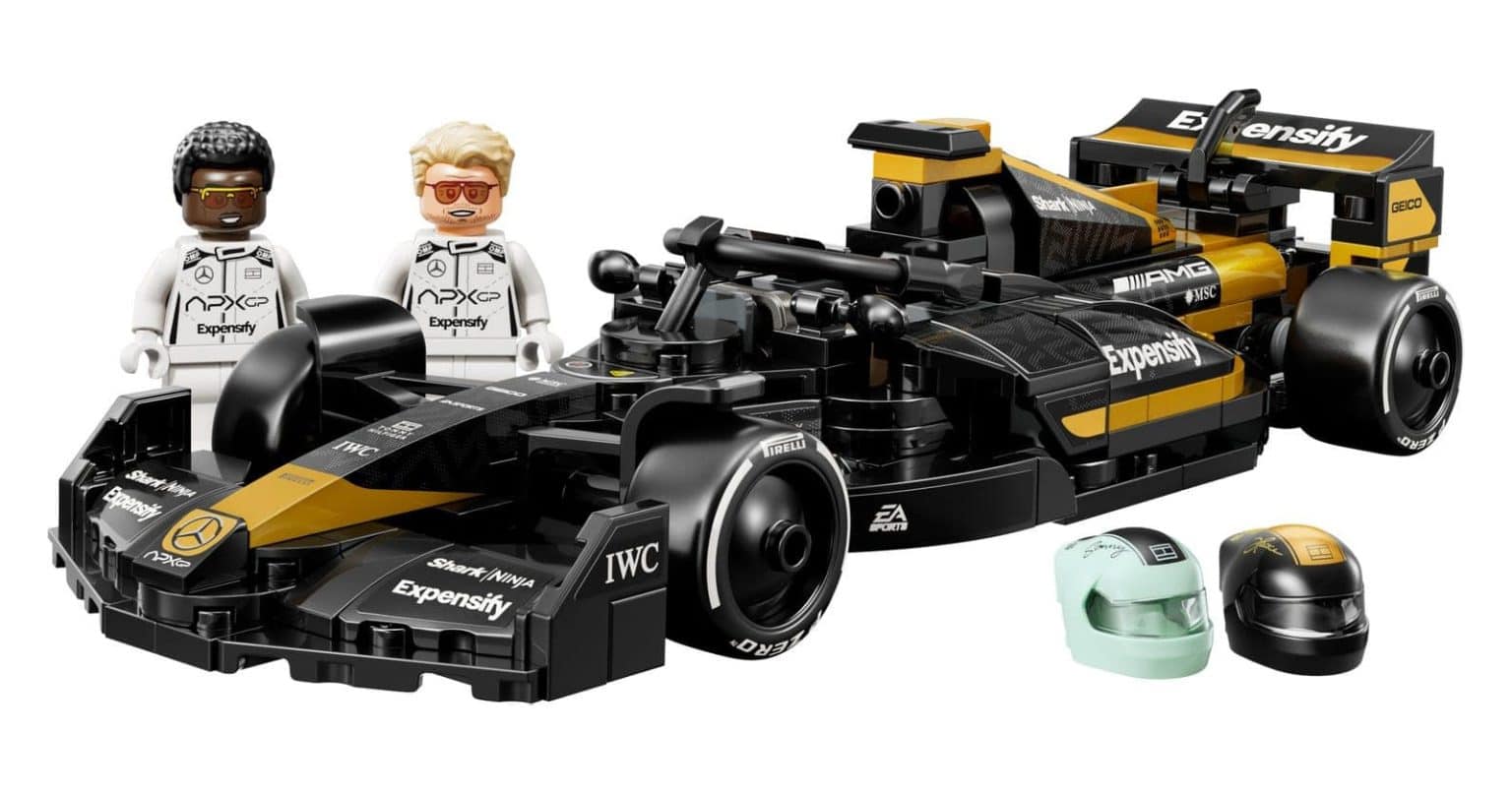 F1: The Movie comes to LEGO Speed Champions with APXGP Team Race Car set