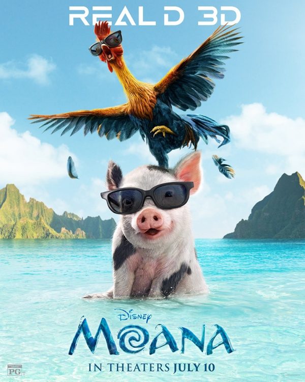 Final posters and trailer sail online for Disney's live-action Moana