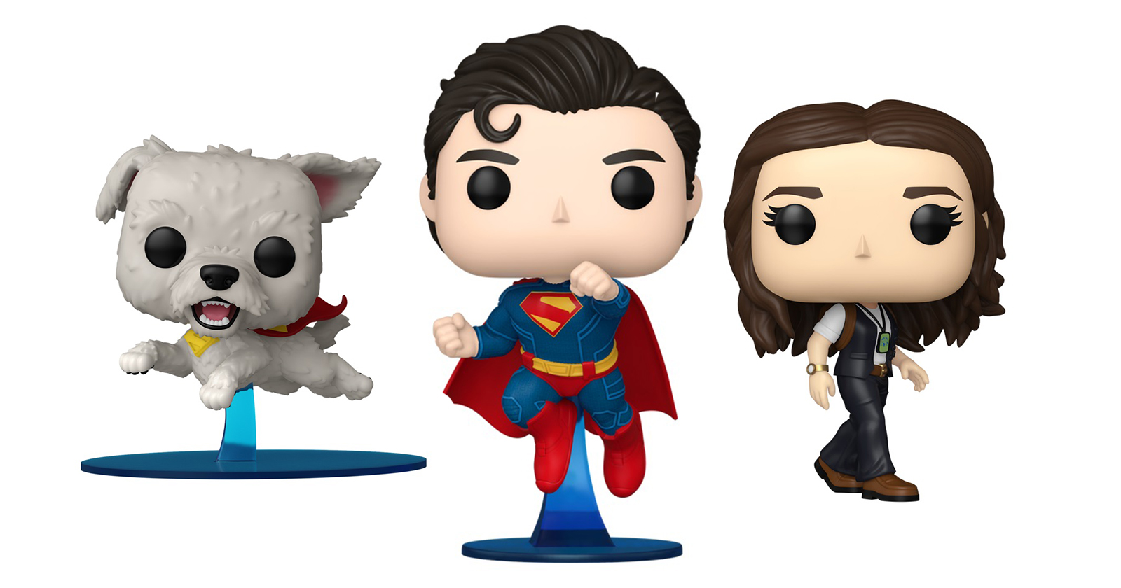 James Gunn's Superman Pop! Vinyl figures revealed by Funko