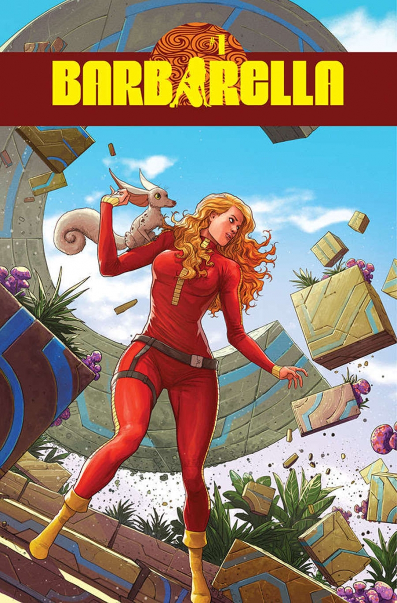 Get a first look at the new Barbarella series from Dynamite