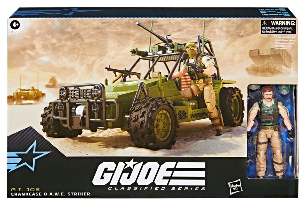 G.I. Joe Classified Series A.W.E. Striker, Sgt. Slaughter & Mercer, and ...