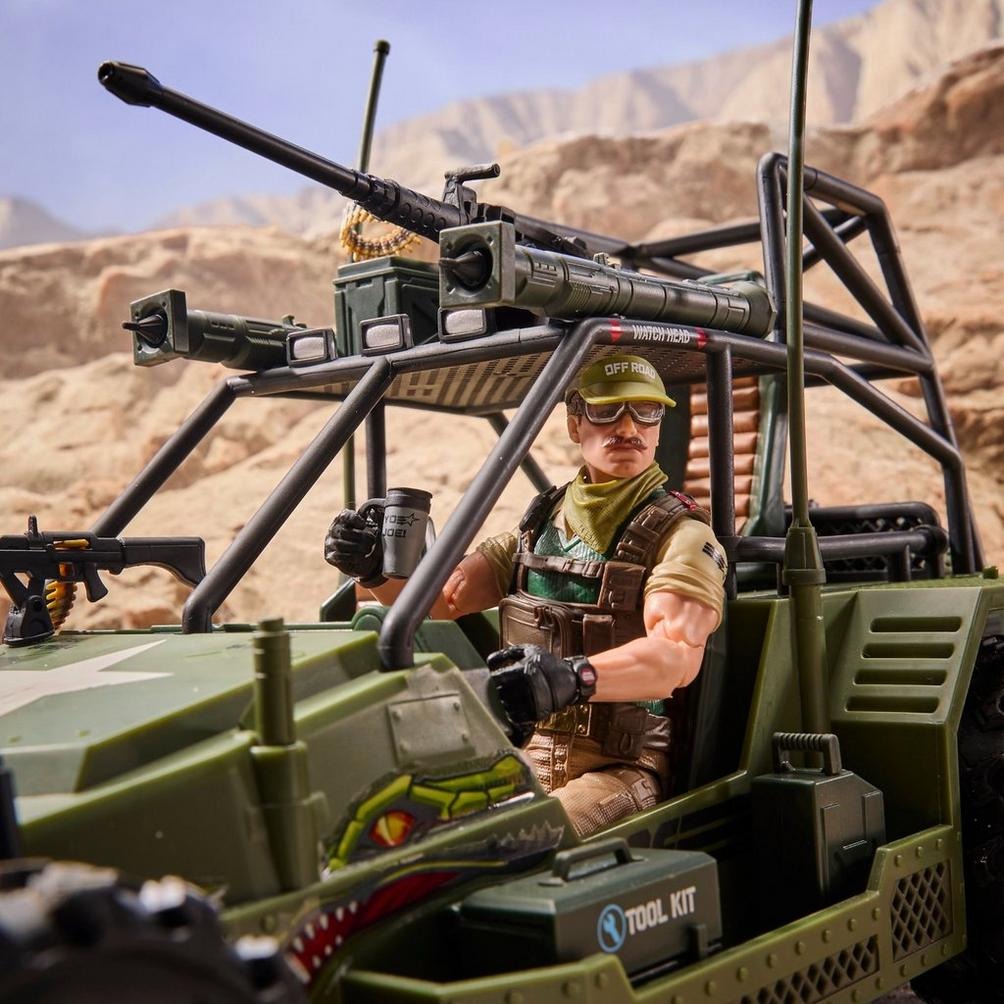 G.I. Joe Classified Series A.W.E. Striker, Sgt. Slaughter & Mercer, and ...