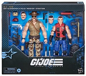 G.I. Joe Classified Series A.W.E. Striker, Sgt. Slaughter & Mercer, and ...