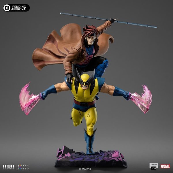 Gambit, Wolverine & Jubilee join Iron Studios' X-Men '97 Art Scale ...