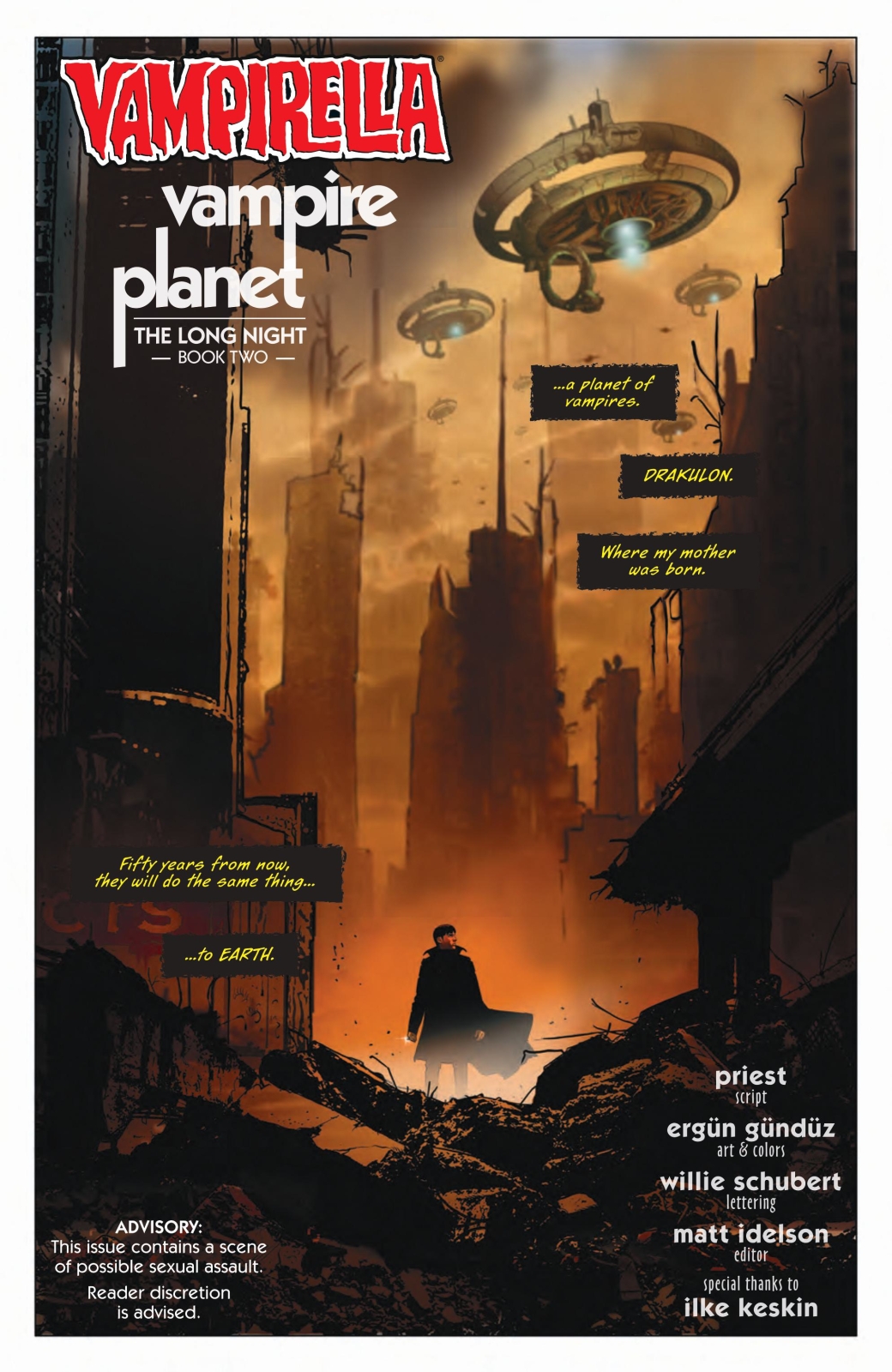 Get a first look at Vampirella #2 with sneak peek preview from Dynamite