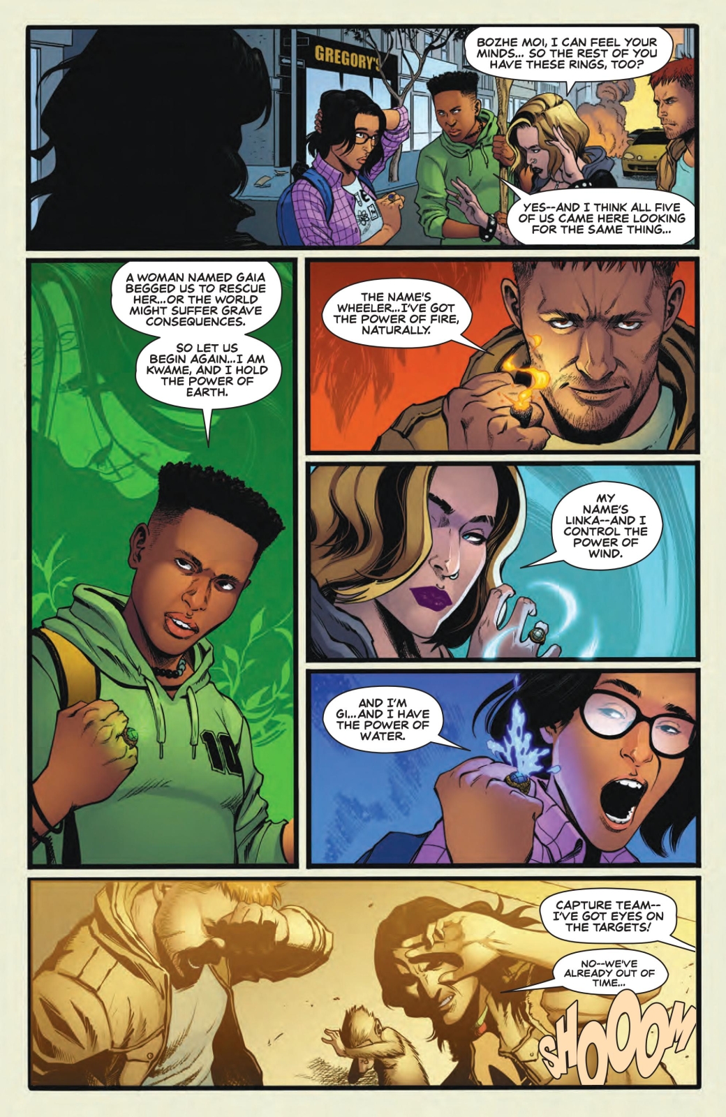 Get a sneak peek at Dynamite's Captain Planet #2 with first look preview