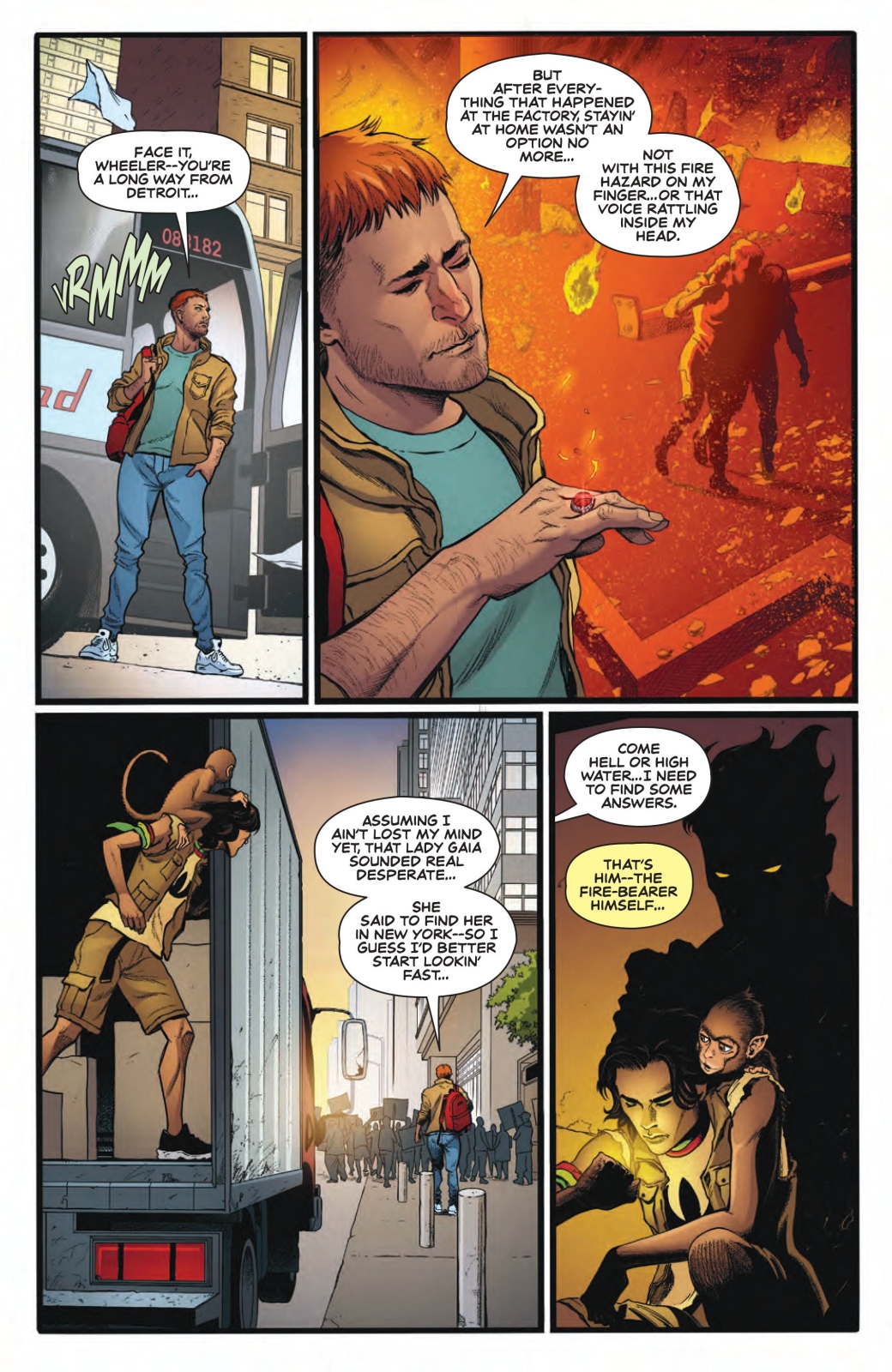 Get a sneak peek at Dynamite's Captain Planet #2 with first look preview