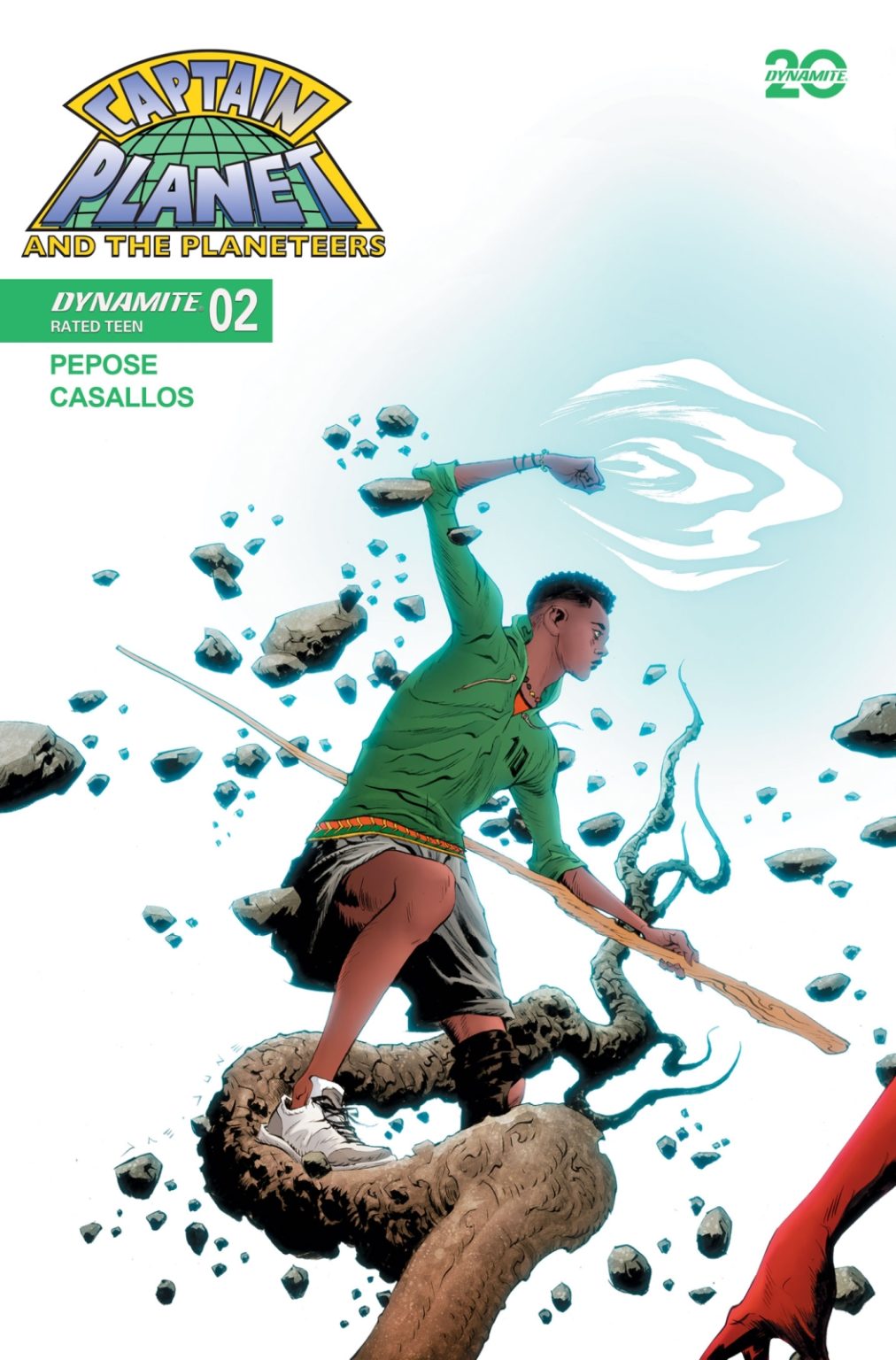 Get a sneak peek at Dynamite's Captain Planet #2 with first look preview