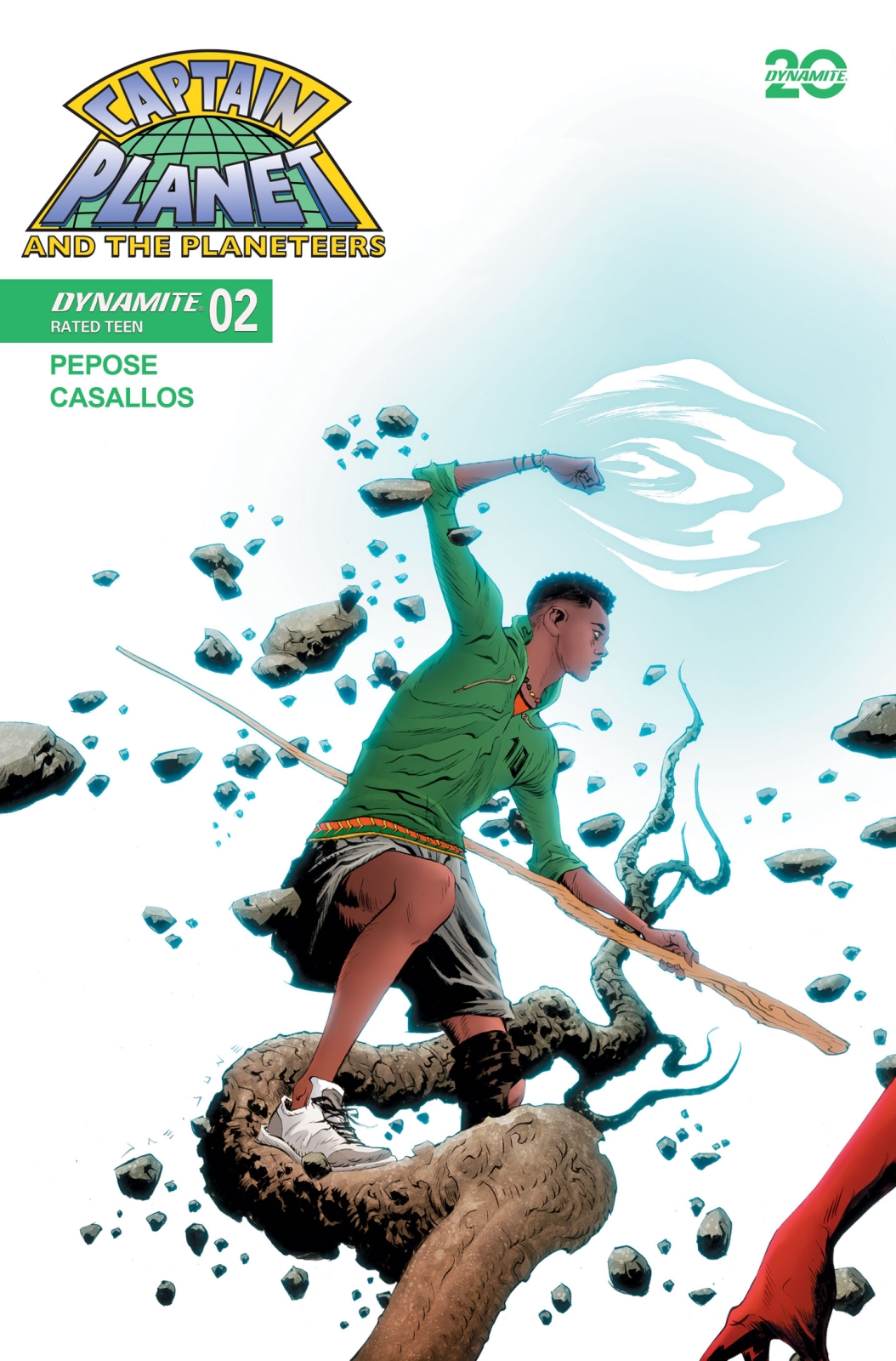 Get a sneak peek at Dynamite's Captain Planet #2 with first look preview
