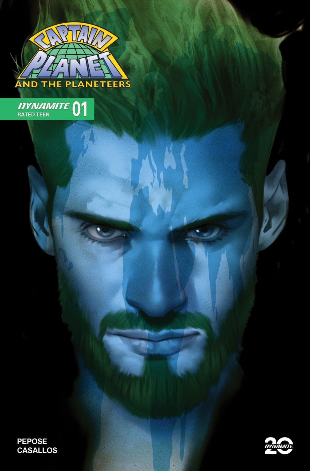 Get a sneak peek at Dynamite's Captain Planet #2 with first look preview