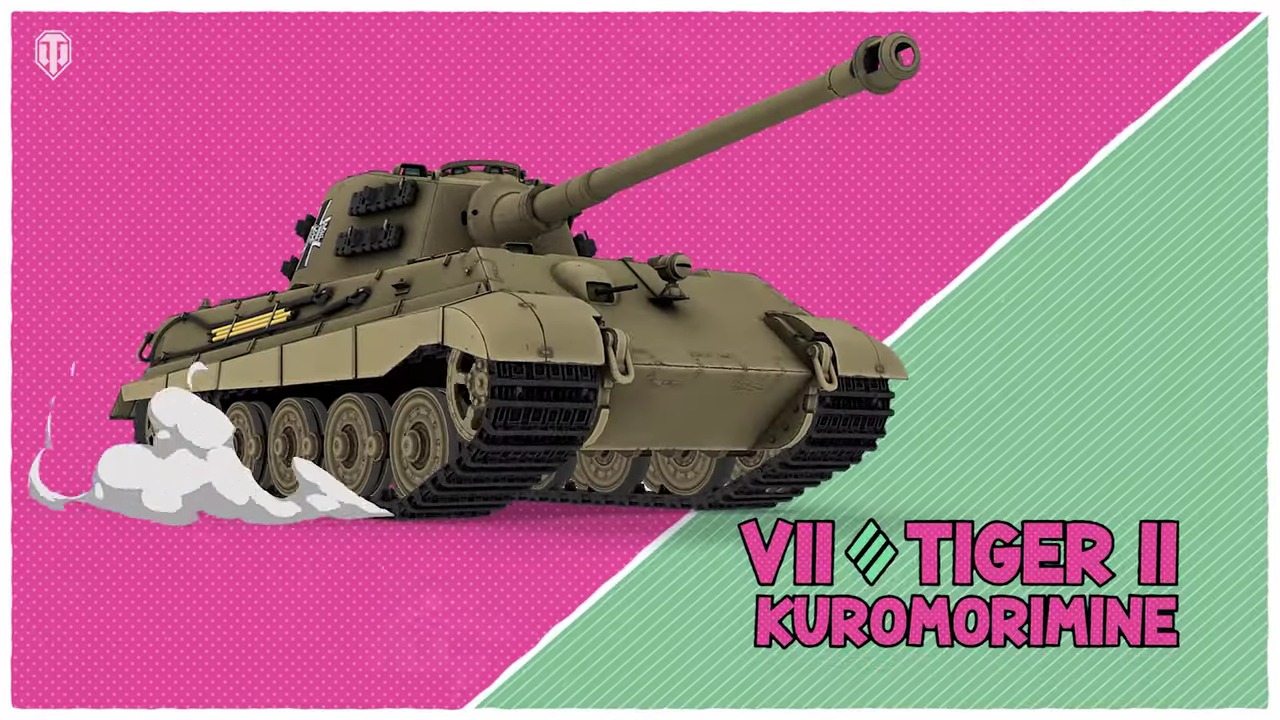 Girls und Panzer returns to World of Tanks