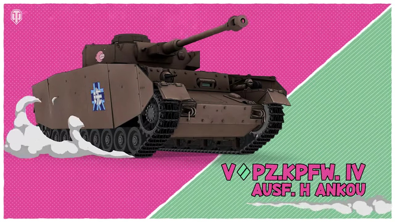Girls und Panzer returns to World of Tanks