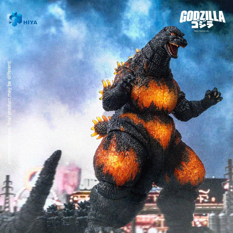 Godzilla vs. Destoroyah Burning Godzilla Exquisite Basic Series figure ...