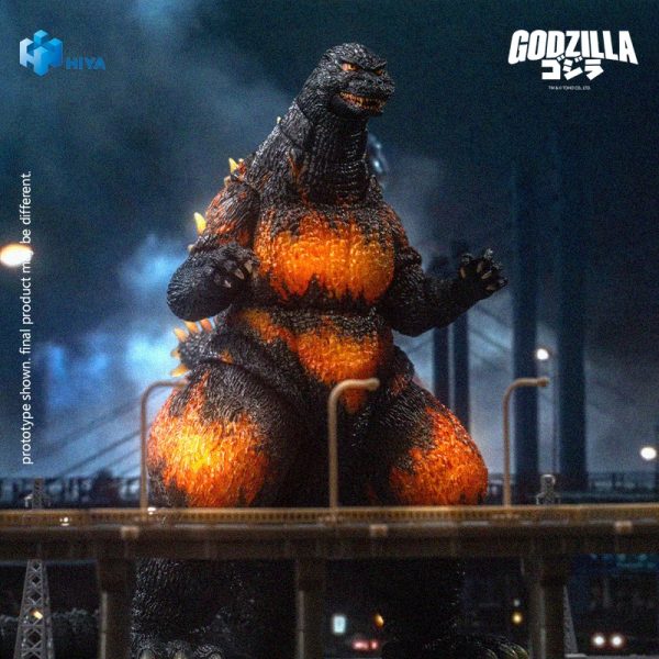 Godzilla vs. Destoroyah Burning Godzilla Exquisite Basic Series figure ...