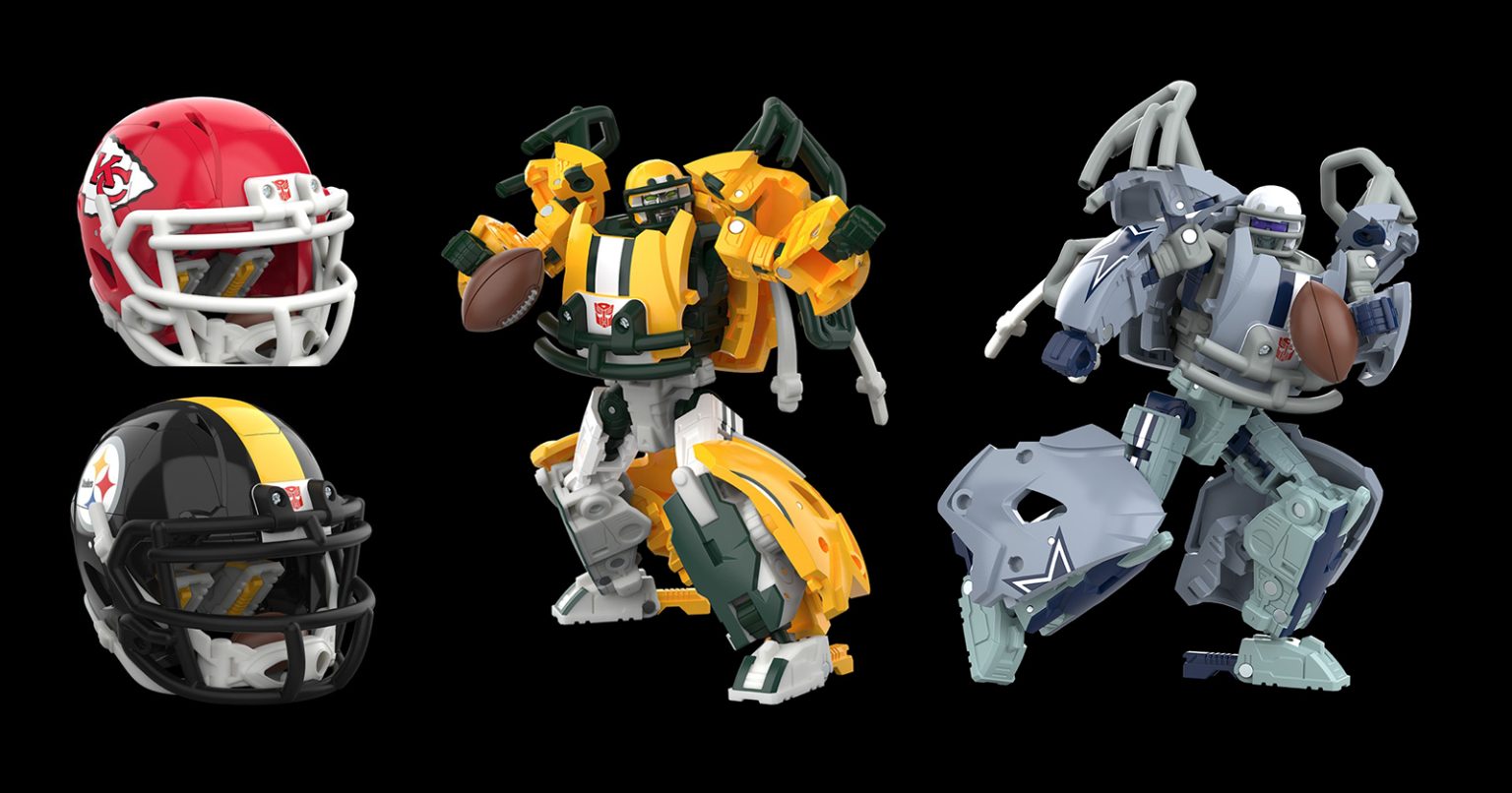 Hasbro and NFL roll out Transformers x NFL collaboration action figures
