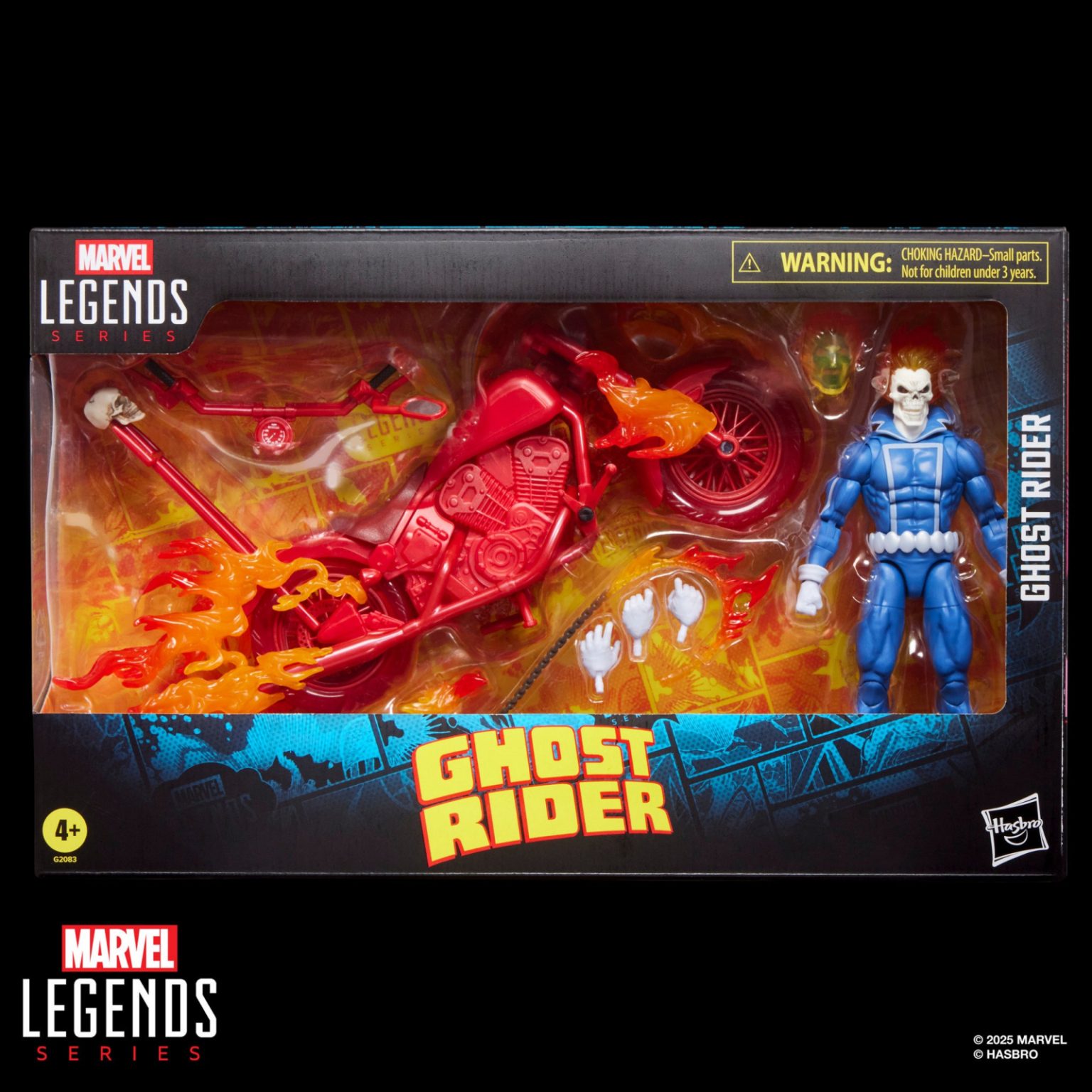 Hasbro reveals new Johnny Blaze Ghost Rider Marvel Legends Series ...