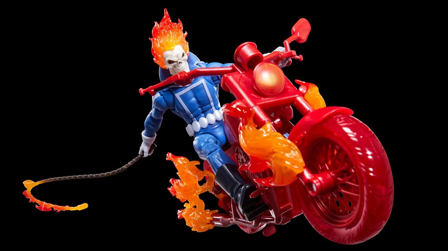 Hasbro reveals new Johnny Blaze Ghost Rider Marvel Legends Series ...