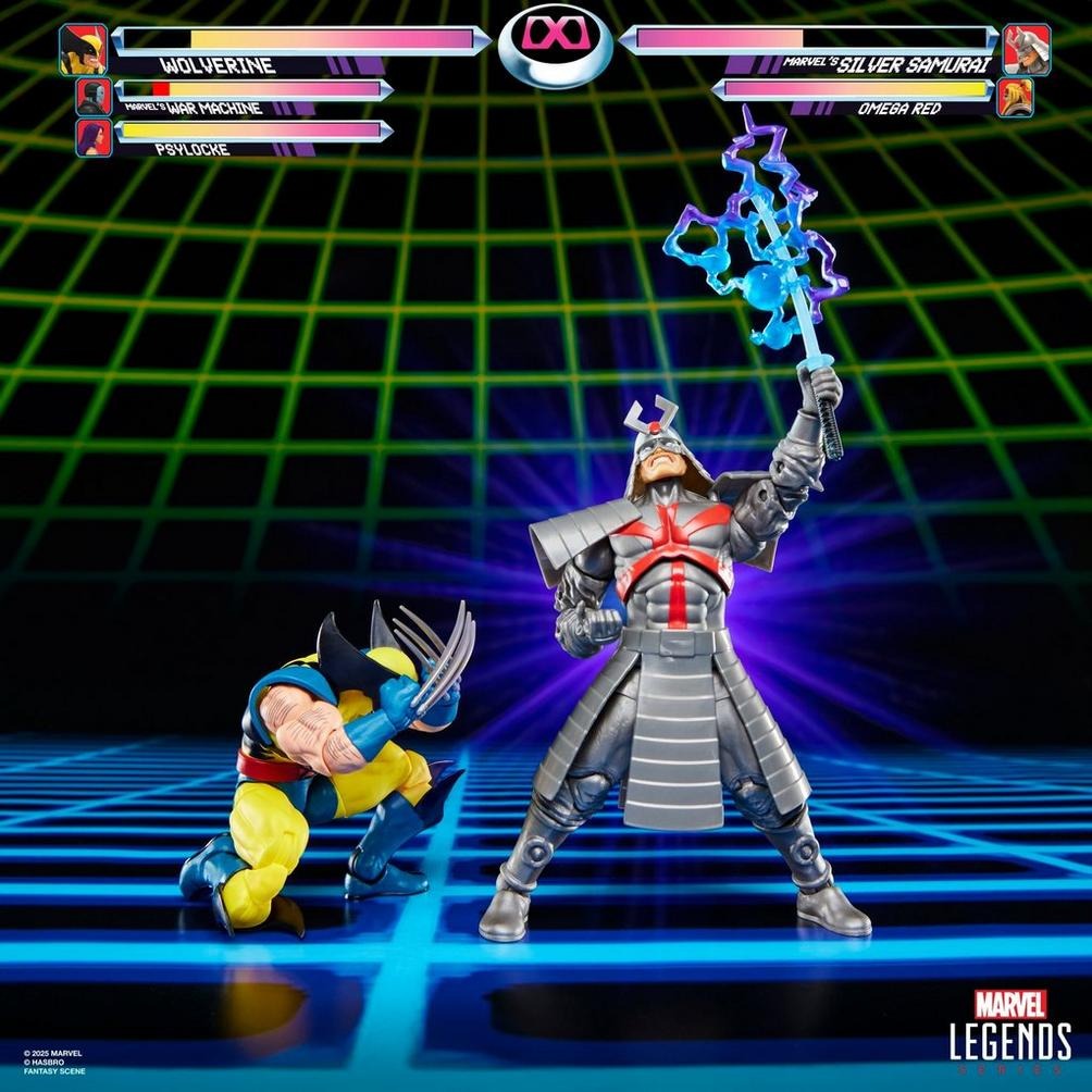 Hasbro officially unveils Wolverine vs. Silver Samurai Marvel Legends ...