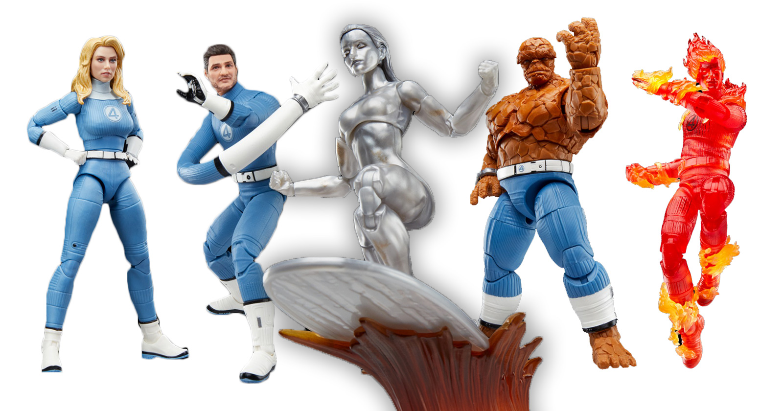 Hasbro reveals The Fantastic Four: First Steps Marvel Legends Series ...