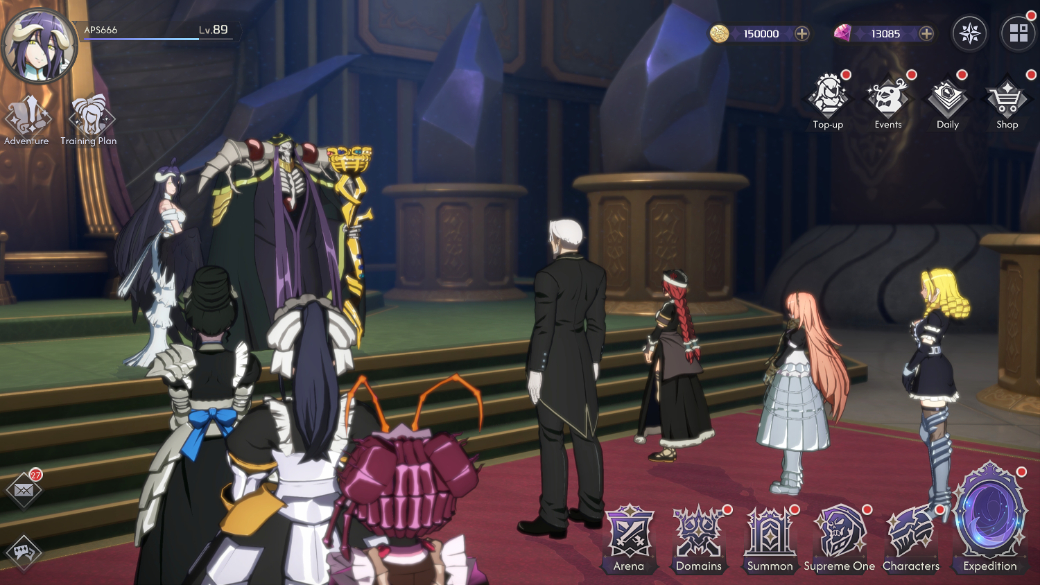 Hit anime Overlord comes to mobile with Lord of Nazarick