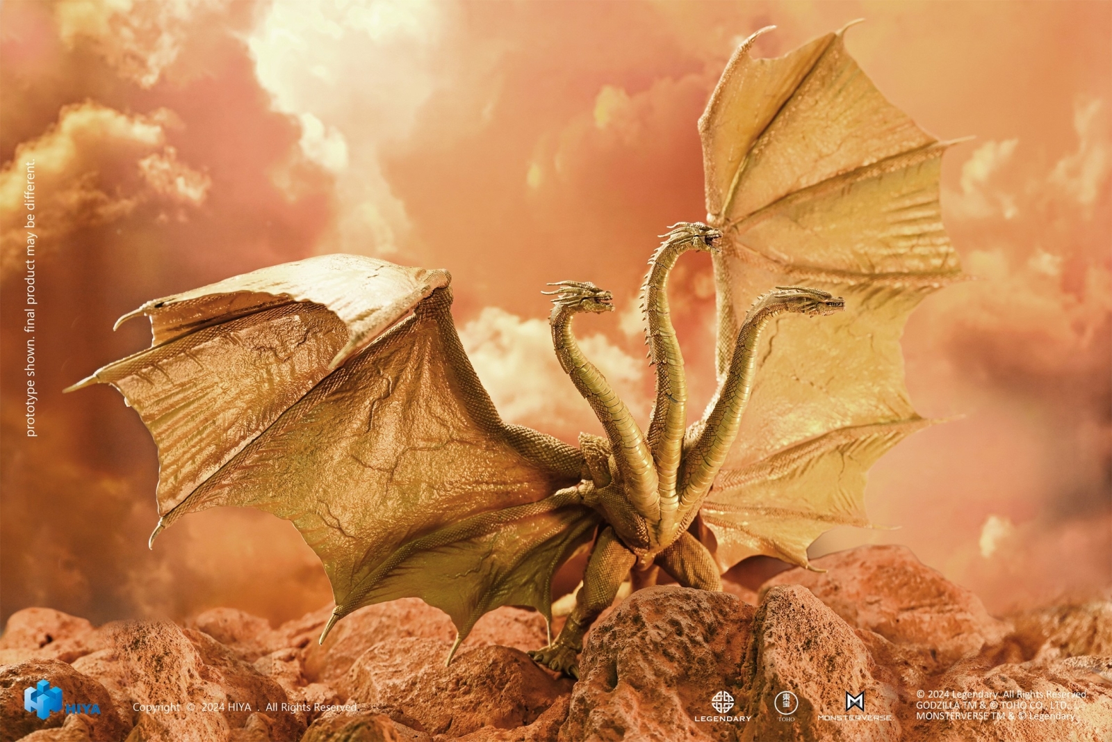 Hiya Toys unleashes King Ghidorah with Godzilla: King of the Monsters ...