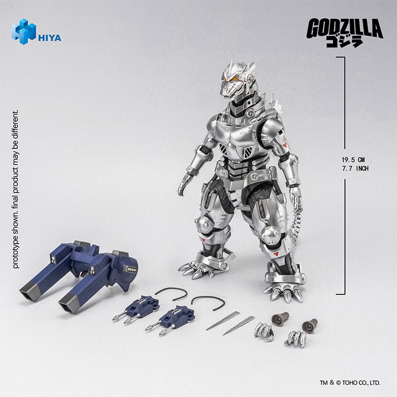 Hiya Toys unleashes Mechagodzilla MFS-3 with Exquisite Basic Series ...