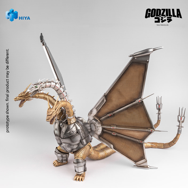 Hiya Toys unleashes Mecha King Ghidorah Exquisite Basic Series figure ...
