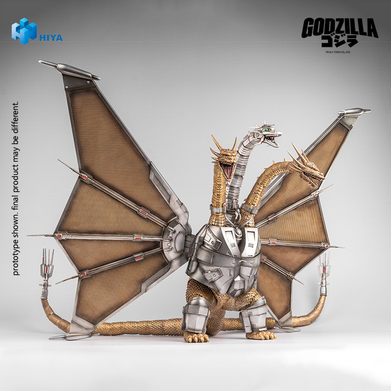Hiya Toys unleashes Mecha King Ghidorah Exquisite Basic Series figure ...