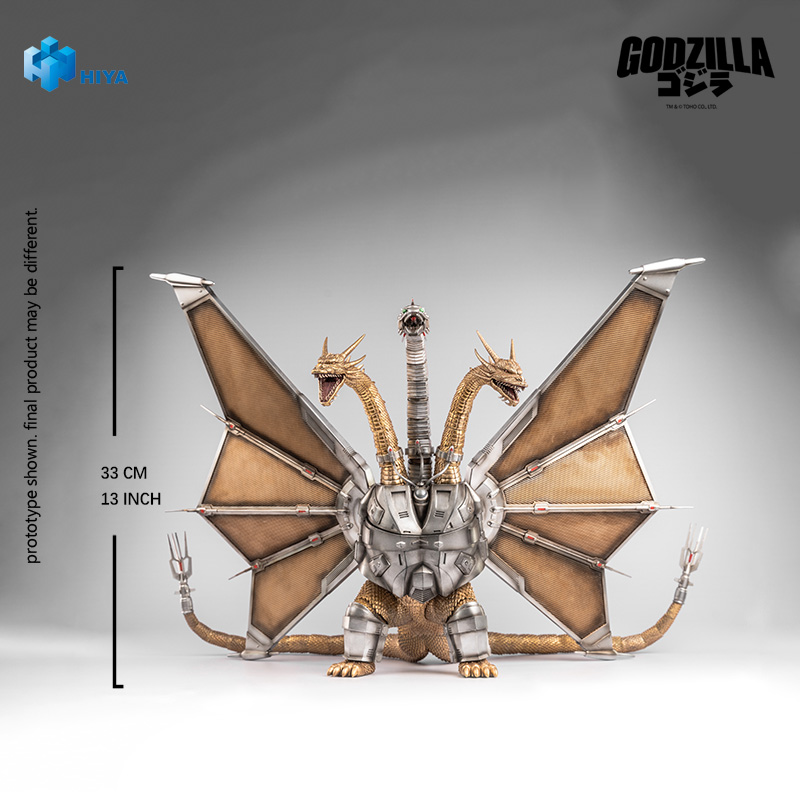 Hiya Toys unleashes Mecha King Ghidorah Exquisite Basic Series figure ...