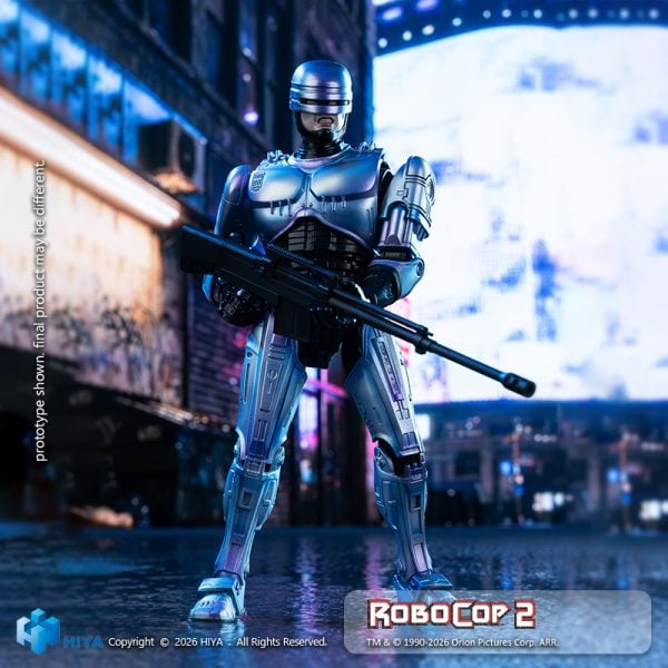 Hiya Toys unveils RoboCop 2 Exquisite Super Series action figure