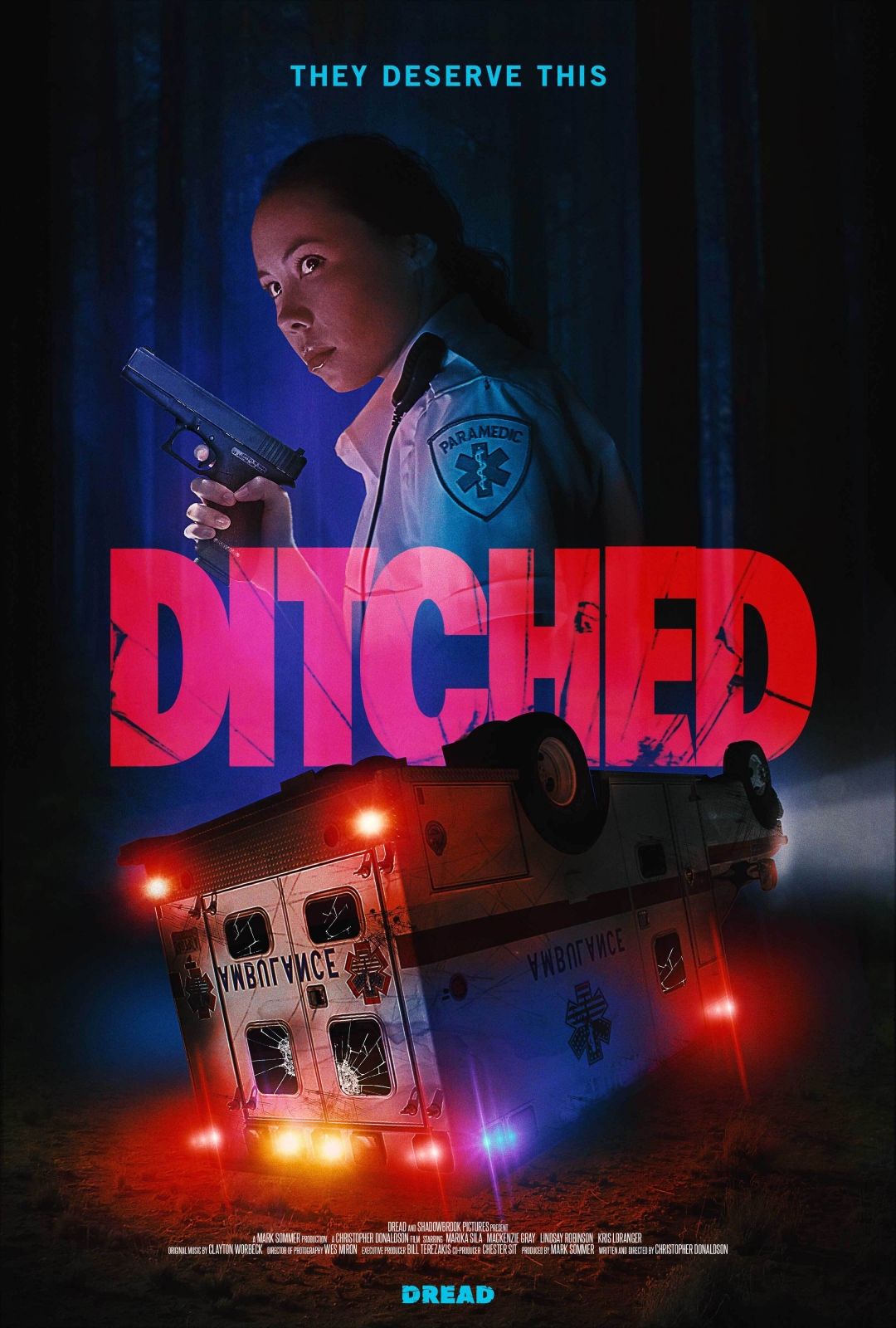 Horror-thriller Ditched gets a trailer, poster and promo images