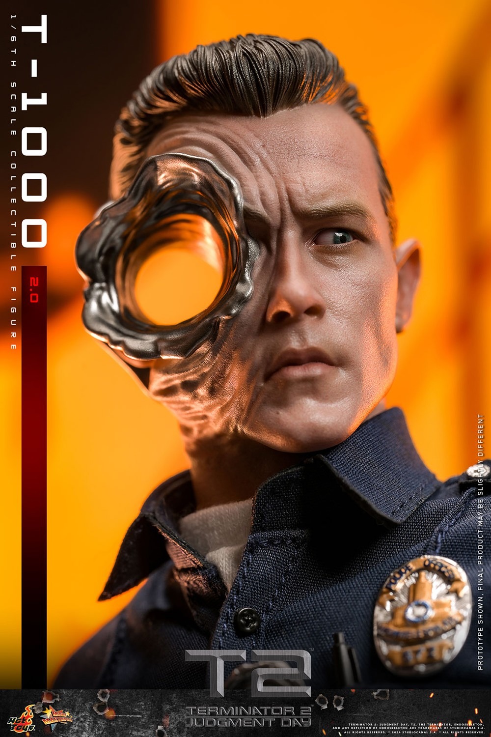 Hot Toys reveals new T-1000 Terminator 2: Judgment Day sixth scale figure