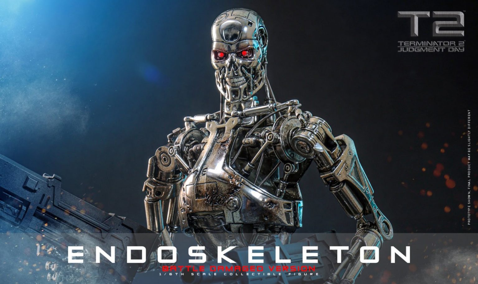 Hot Toys reveals Terminator 2: Judgment Day Battle Damaged Endoskeleton ...