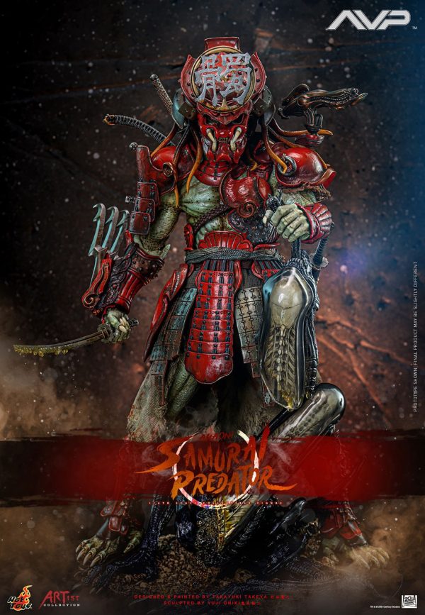 Hot Toys unveils Akaoni Samurai Predator sixth scale figure inspired by ...