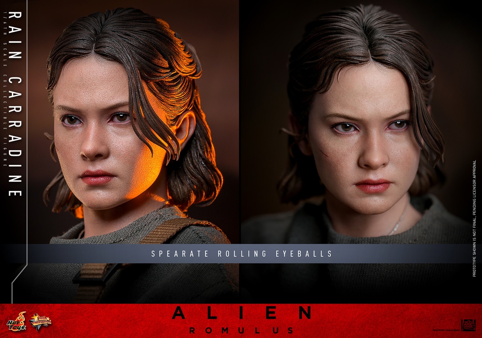 Hot Toys unveils Alien: Romulus Rain Carradine sixth scale figure