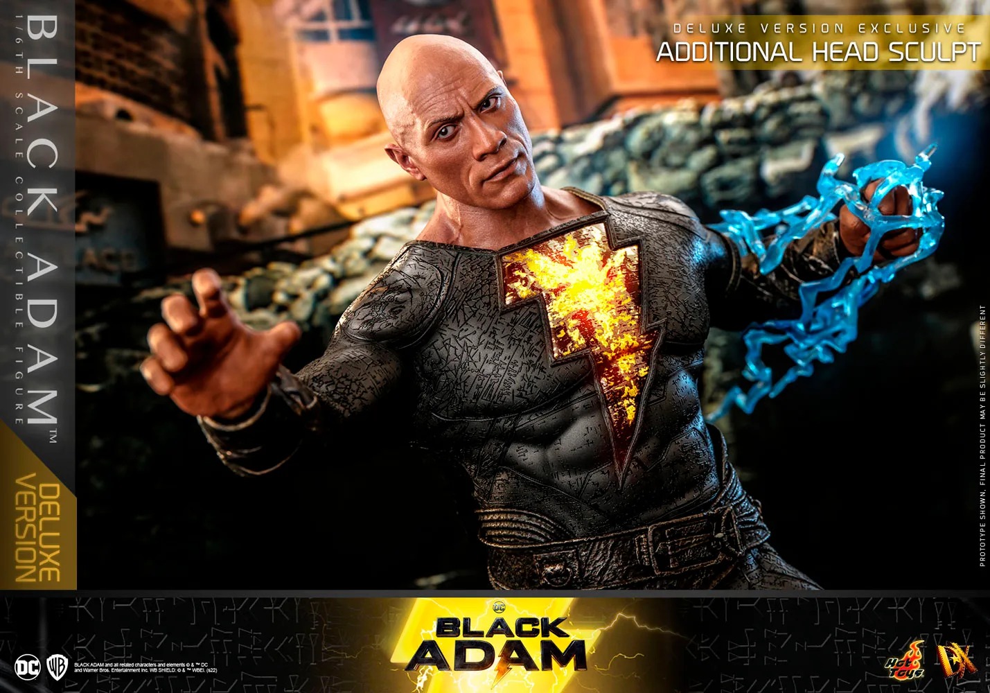 Hot Toys unveils Black Adam sixth scale collectible figures