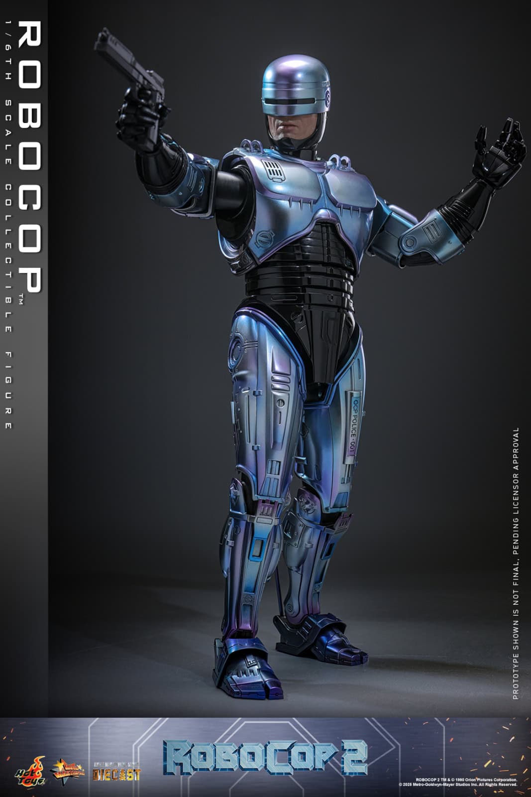 Hot Toys unveils RoboCop and RoboCain sixth scale figures from RoboCop 2