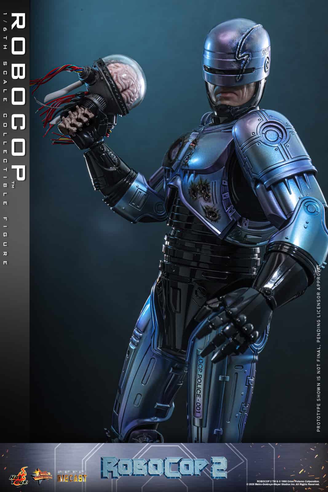 Hot Toys unveils RoboCop and RoboCain sixth scale figures from RoboCop 2