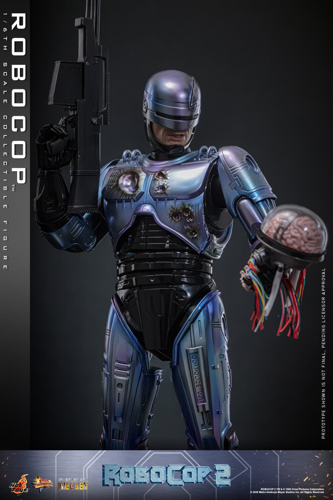 Hot Toys unveils RoboCop and RoboCain sixth scale figures from RoboCop 2