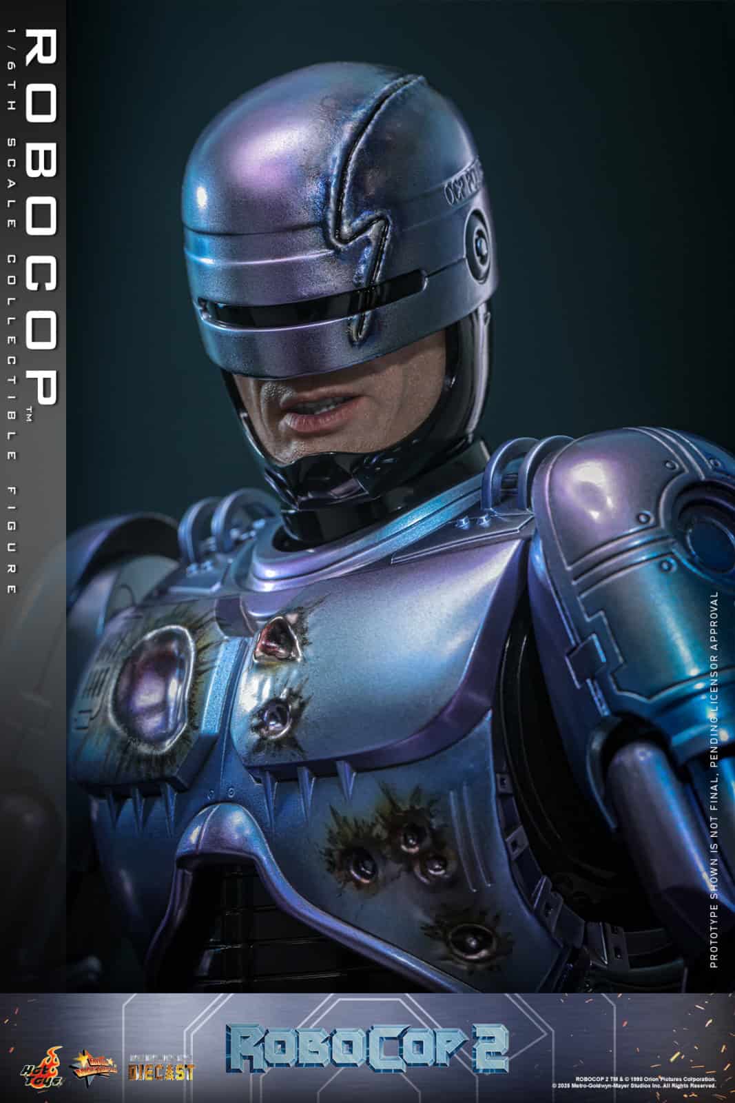 Hot Toys unveils RoboCop and RoboCain sixth scale figures from RoboCop 2