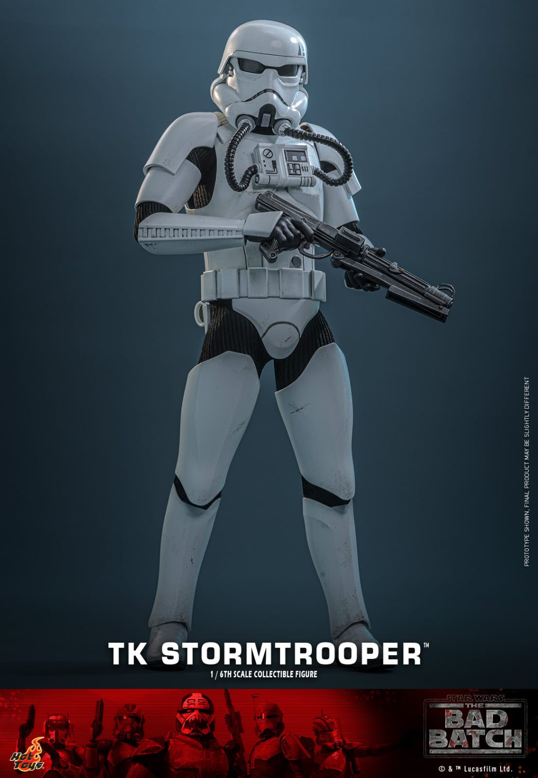 Hot Toys unveils Star Wars: The Bad Batch TK Stormtrooper sixth scale ...