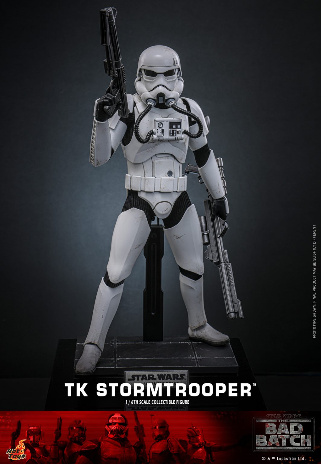 Hot Toys unveils Star Wars: The Bad Batch TK Stormtrooper sixth scale ...