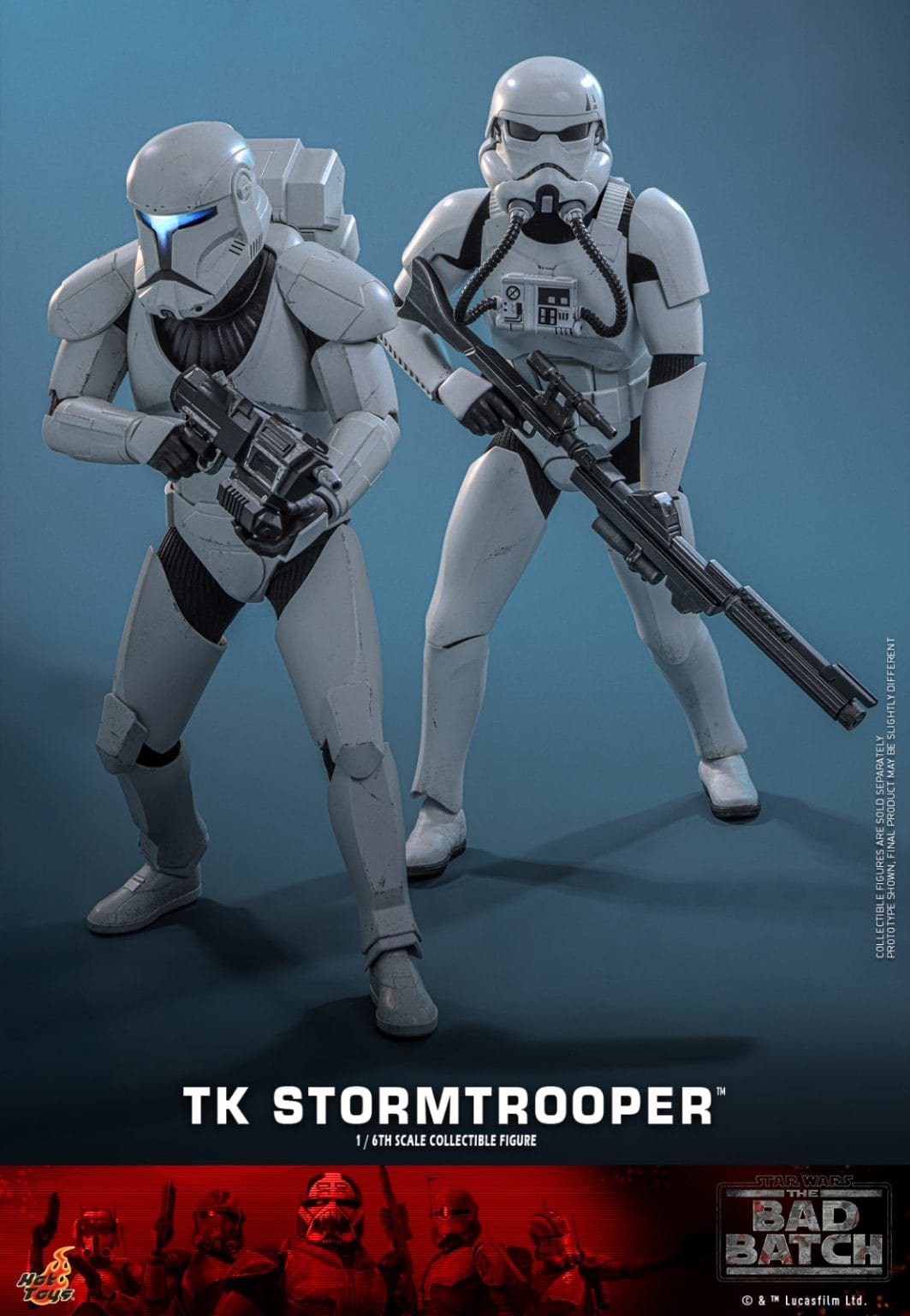 Hot Toys unveils Star Wars: The Bad Batch TK Stormtrooper sixth scale ...