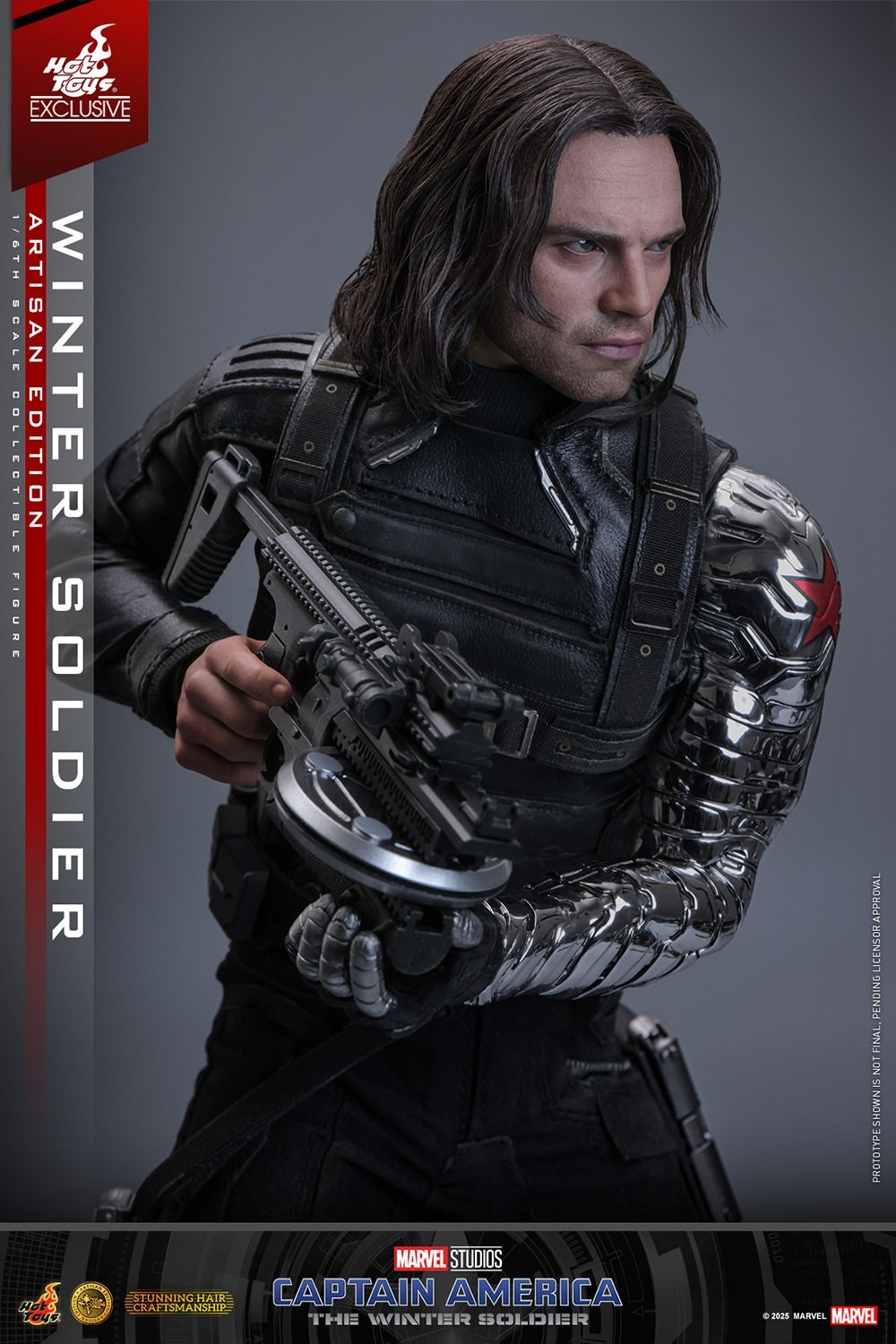 Hot Toys unveils The Winter Soldier Artisan Edition sixth scale figure ...